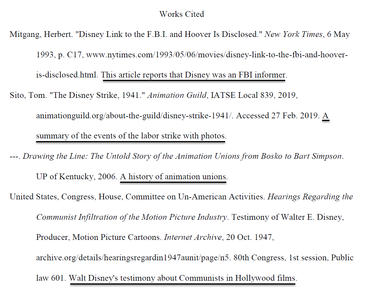What Is Annotated Bibliography Example Apa